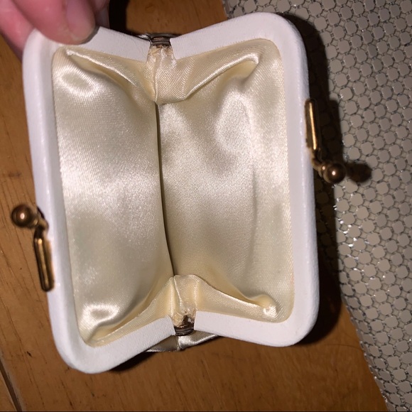 Bags | Vintage Chr Metal Mesh Evening Bag Change Purse | Poshmark